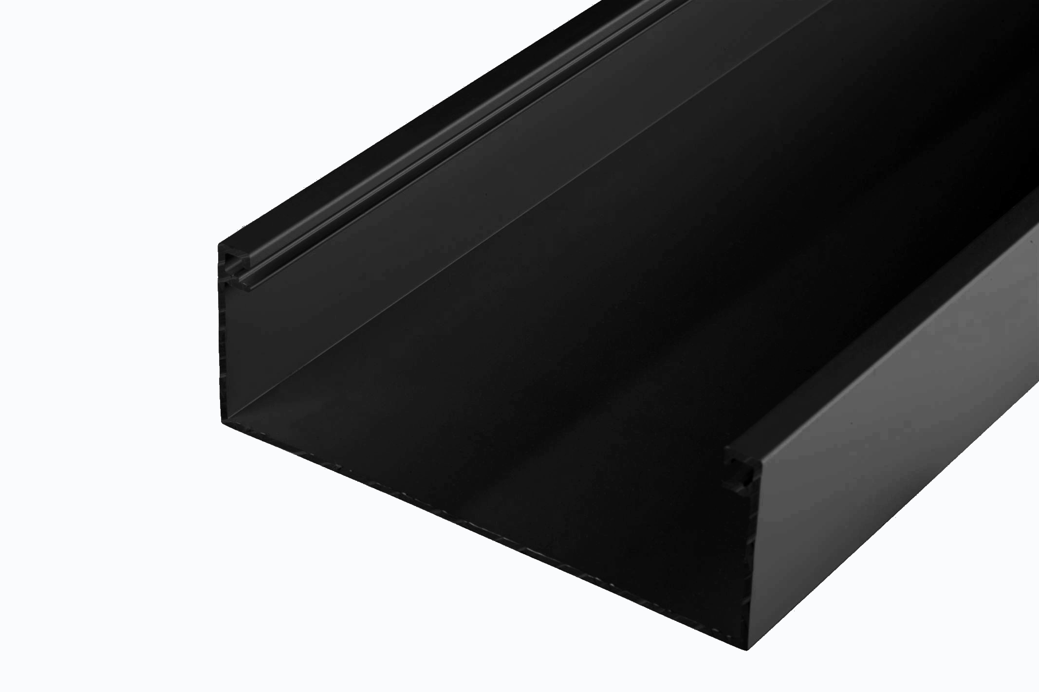 313R End Caps 9’2″ – Black Paint - American Door